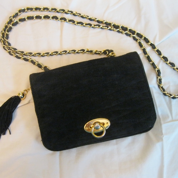 Bechamel | Bags | Vintage Bechamel Black Quilted Purse Os | Poshmark